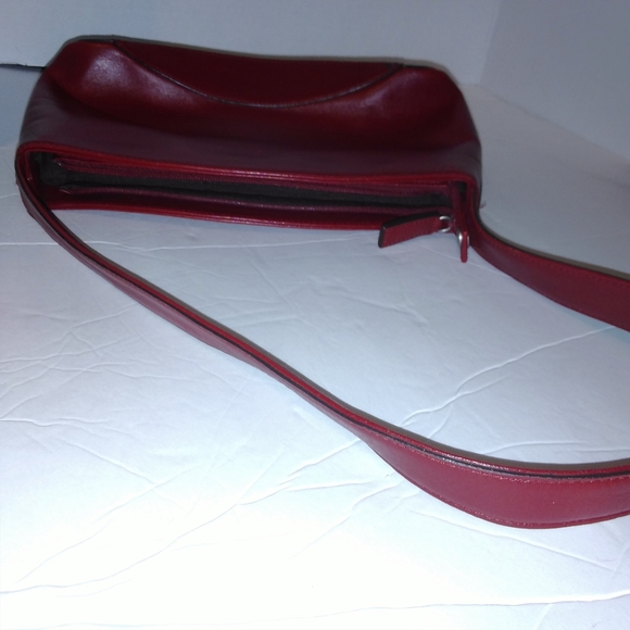 Kenneth Cole | Bags | Kenneth Cole Red Leather Handbag | Poshmark